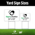 We Believe Yard Sign – Signs Of Justice