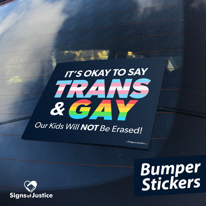 Signs of Justice bumper Stickers | Weather and Scratch-resistant With A ...