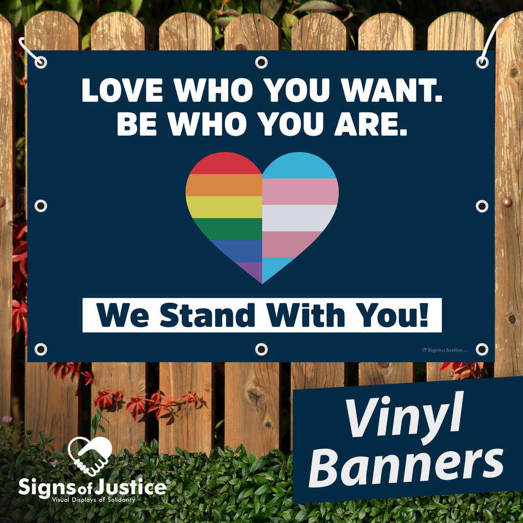Social Justice Vinyl Banners! Many To Choose From | Buy Yours Today ...
